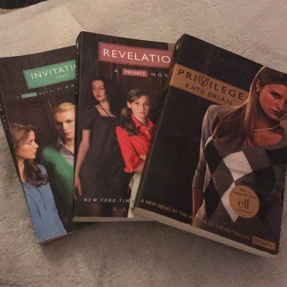 Other | Kate Brian Book Trio | Poshmark